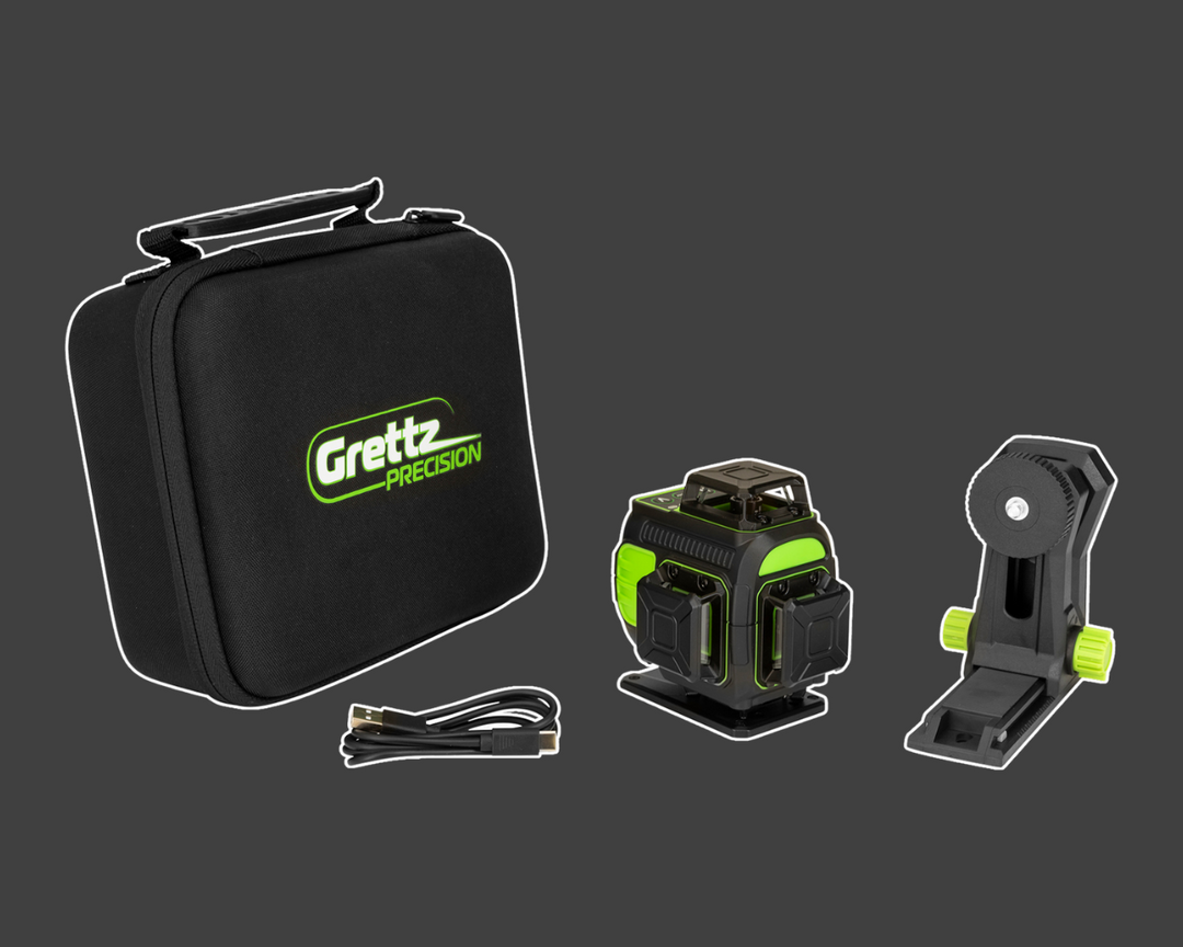 Grettz G4D 4D Multi-line Green Beam Laser – MILLCOT