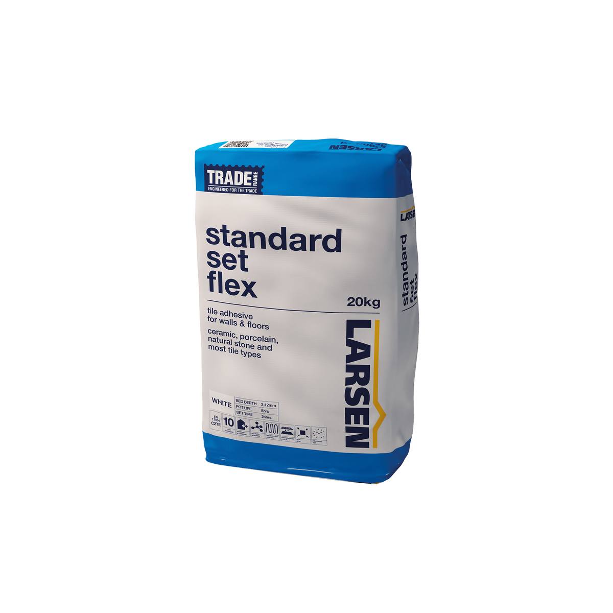Larsen Standard Set Flex (Trade Range) Tile Adhesive 20kg – MILLCOT