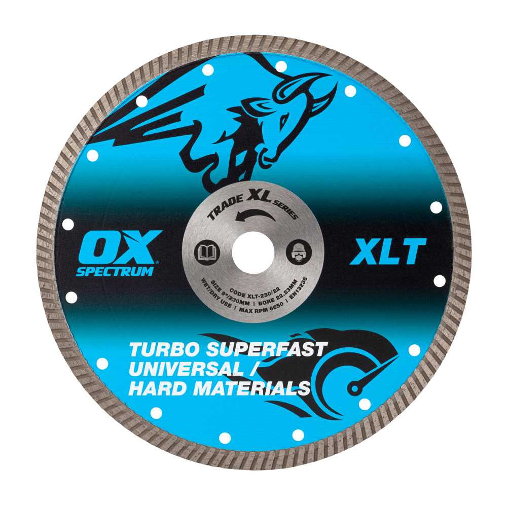 OX Trade XL Turbo Diamond Blade – Universal & GP – MILLCOT